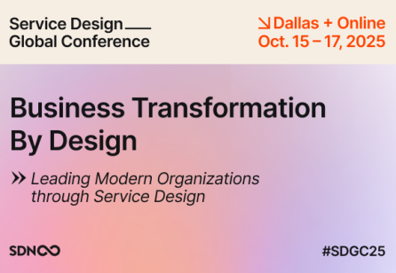 SDN | Call for Host City 2025 - Service Design Global Conference